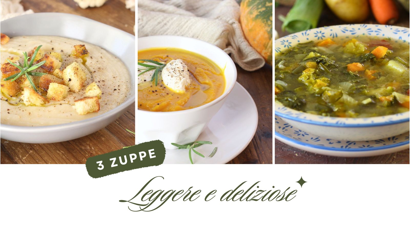 3 Zuppe leggere e perfette da cucinare tra capodanno e l'epifania ...