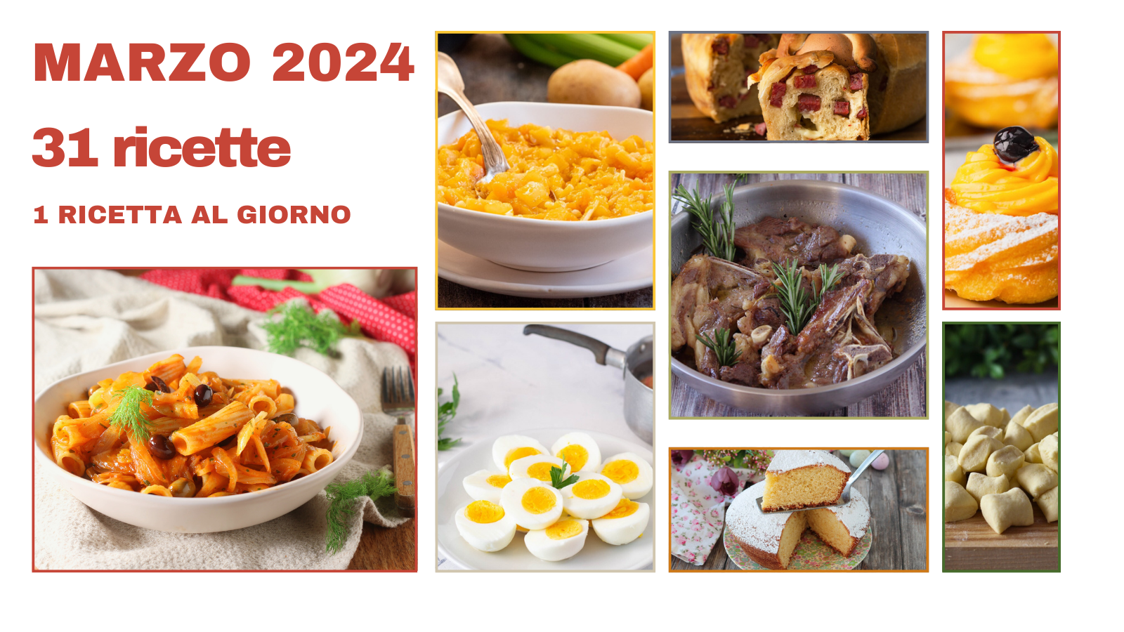 31 ricette, una ricetta al giorno da provare per mangiare ogni volta ...