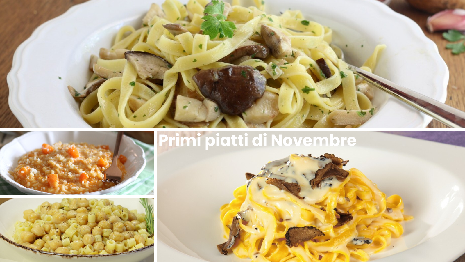 Primi piatti per novembre: le ricette autunnali da provare | Cookaround