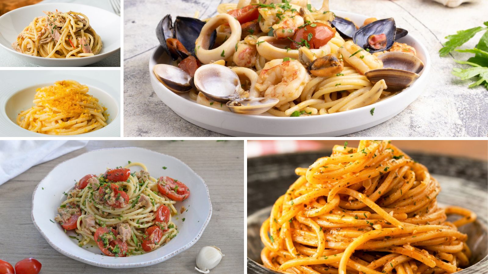 5 Ricette di Spaghetti di Mare Veloci e Facili (con Tonno, Bottarga e ...