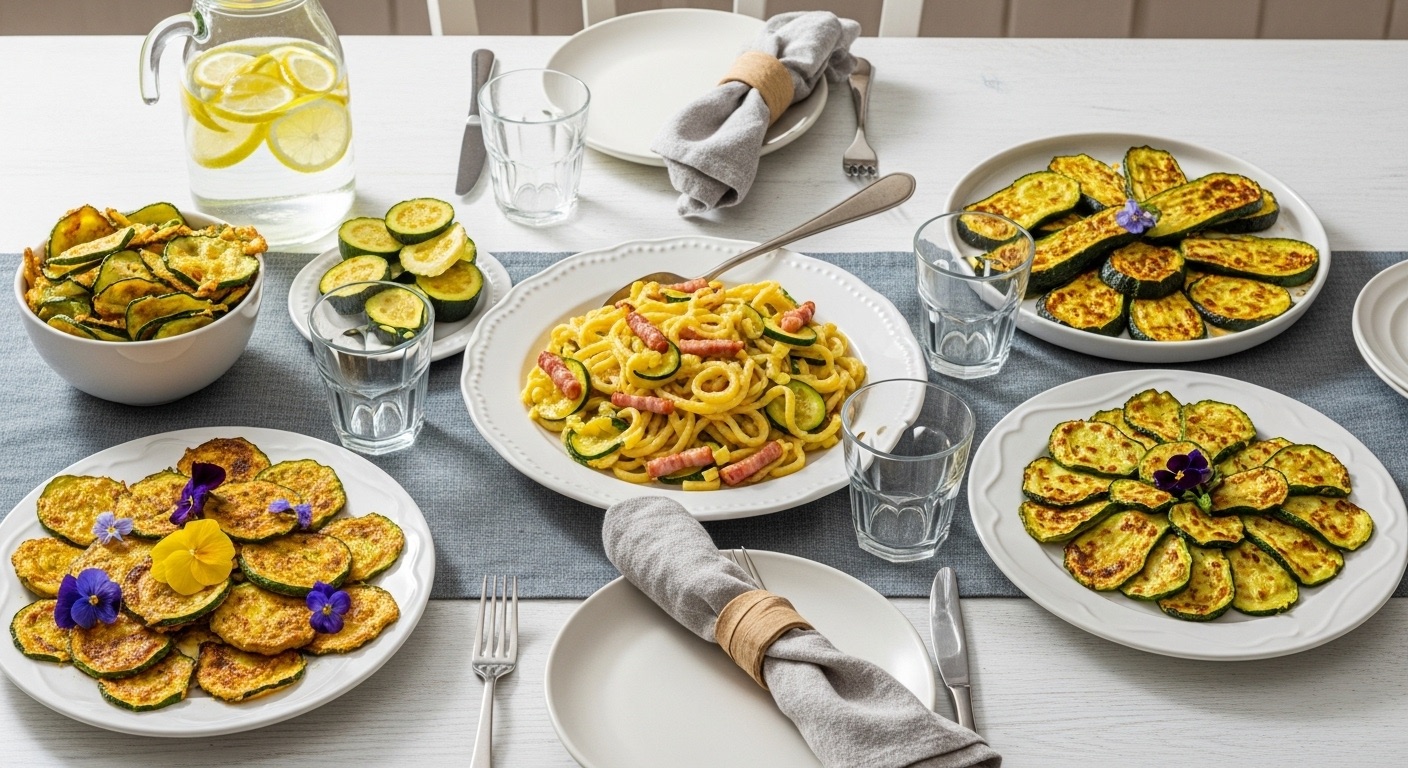 Menù del Weekend Estivo: 5 Ricette Facili e Complete con le Zucchine ...