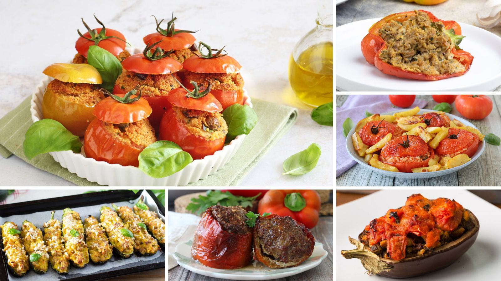 Come Fare le Verdure Ripiene: Ricette per Zucchine, Melanzane e ...