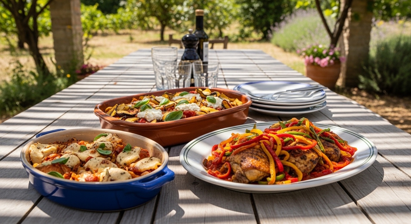 Menù di Ferragosto: Ricette Classiche Italiane (Lasagna, Pollo con i ...