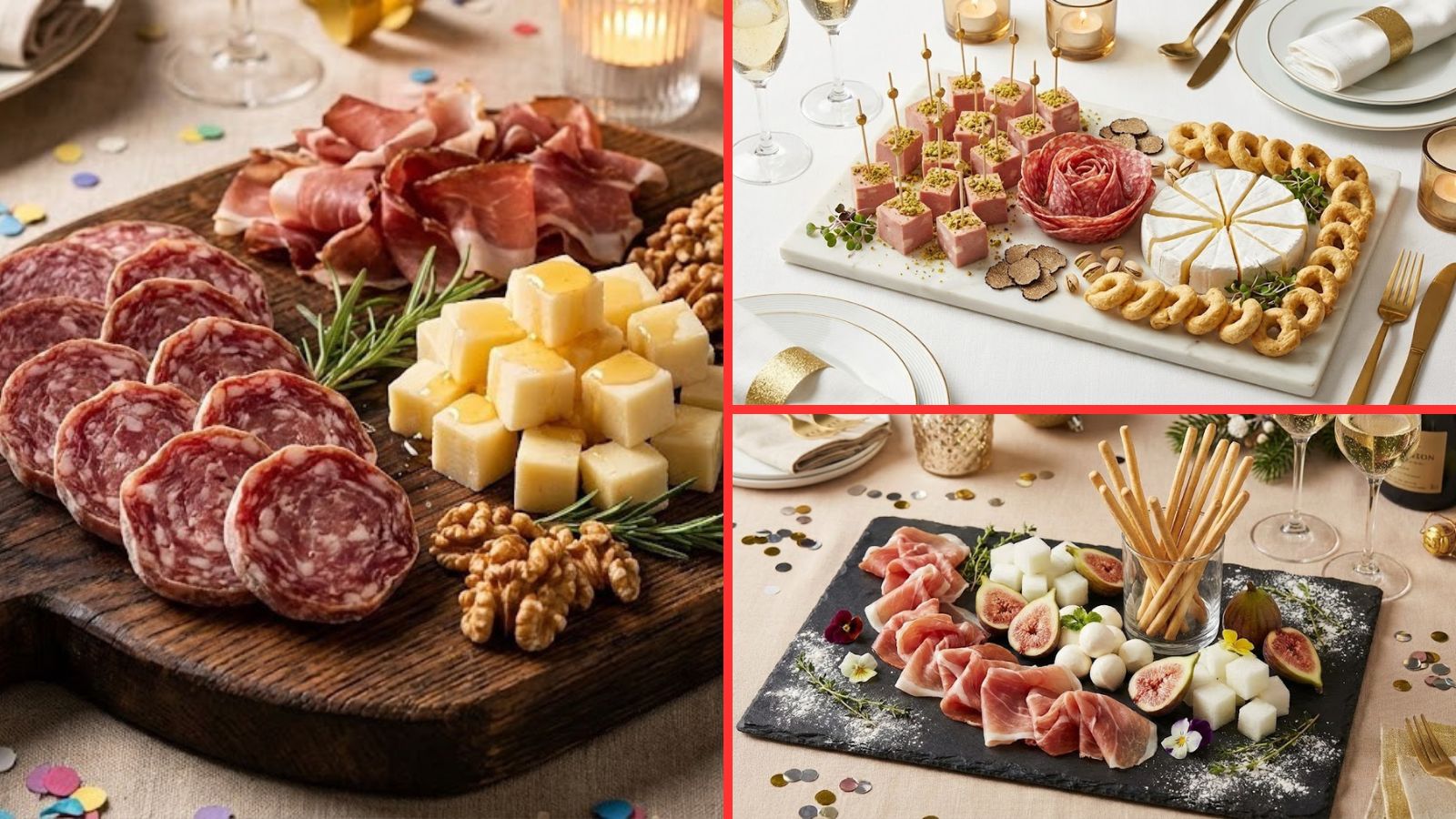 Taglieri per Capodanno: 10 Idee Creative di Carne, Pesce e Veg | Cookaround