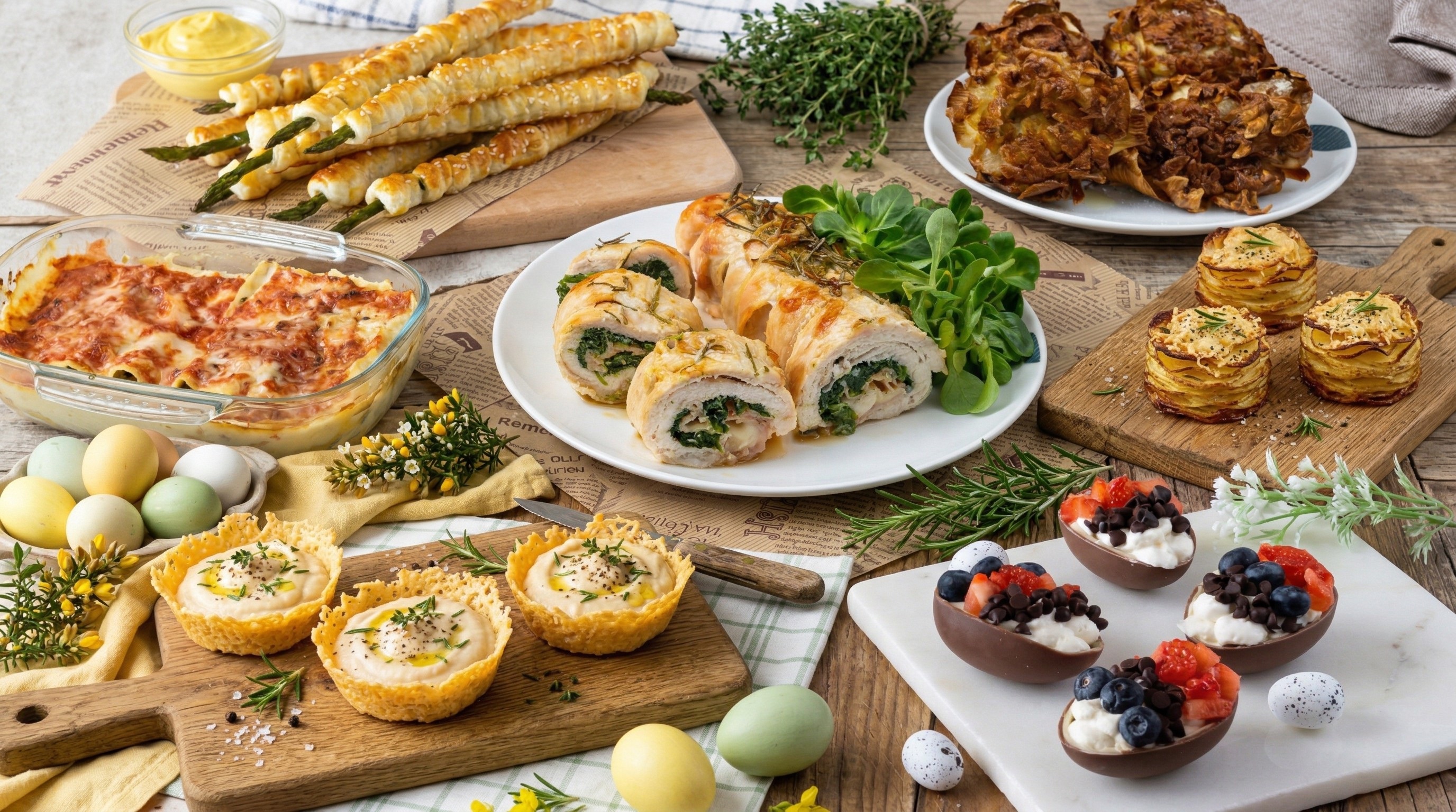 Menù di Pasqua vegetariano: ricette gustose e primaverili senza carne ...