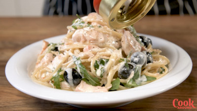 Spaghetti con salmone | Cookaround