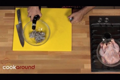 Pollo con gamberi | Cookaround