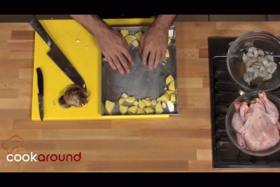 Pollo con gamberi | Cookaround
