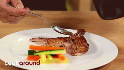 Anatra al vin santo con verdurine | Cookaround