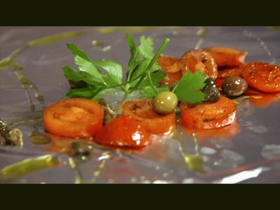 Parago al cartoccio con olive taggiasche | Cookaround