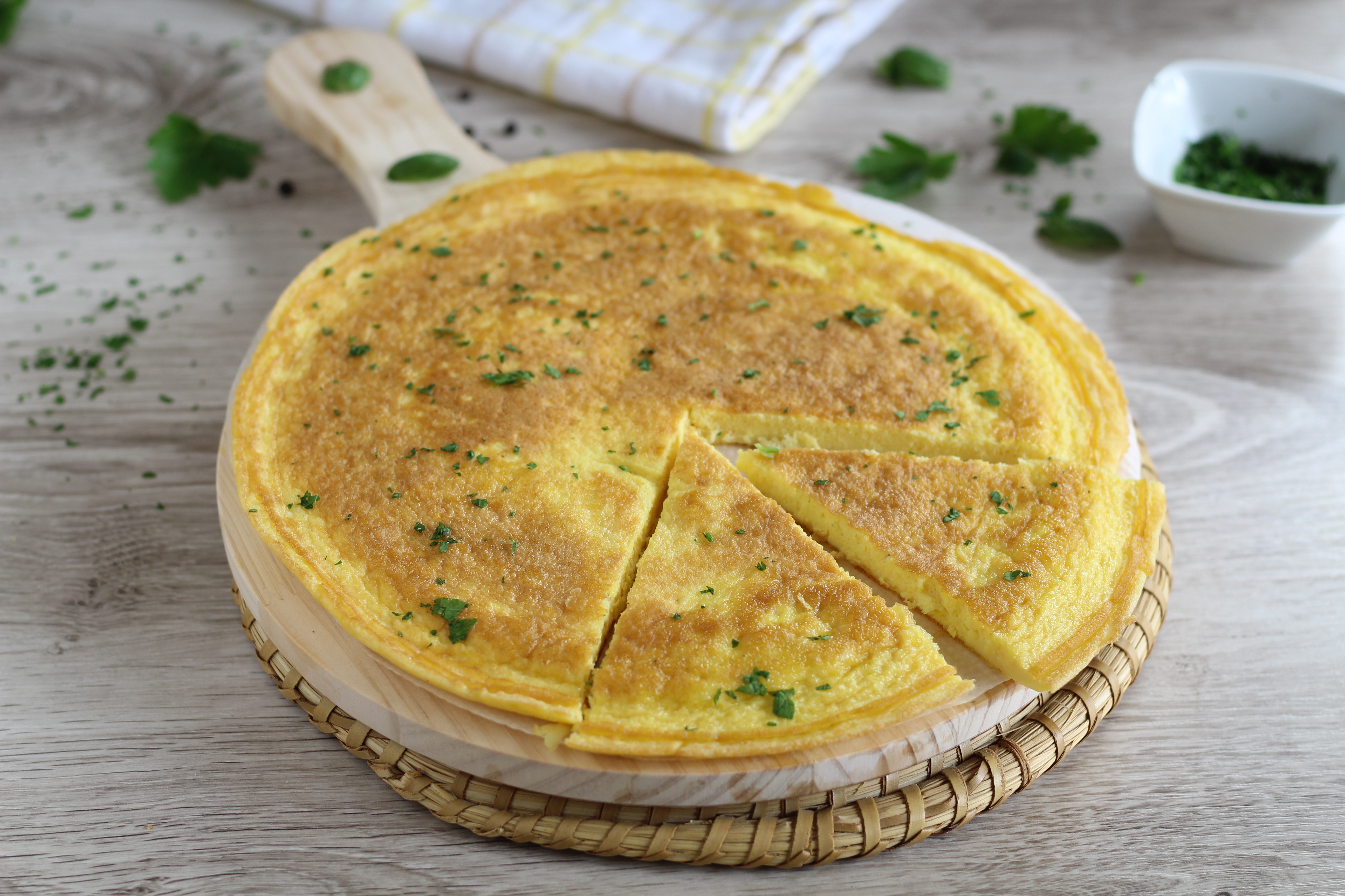 Frittata in friggitrice ad aria: ricetta veloce e leggera | Cookaround