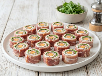 Rotolini di prosciutto e melone: l'antipasto estivo facile e veloce ...