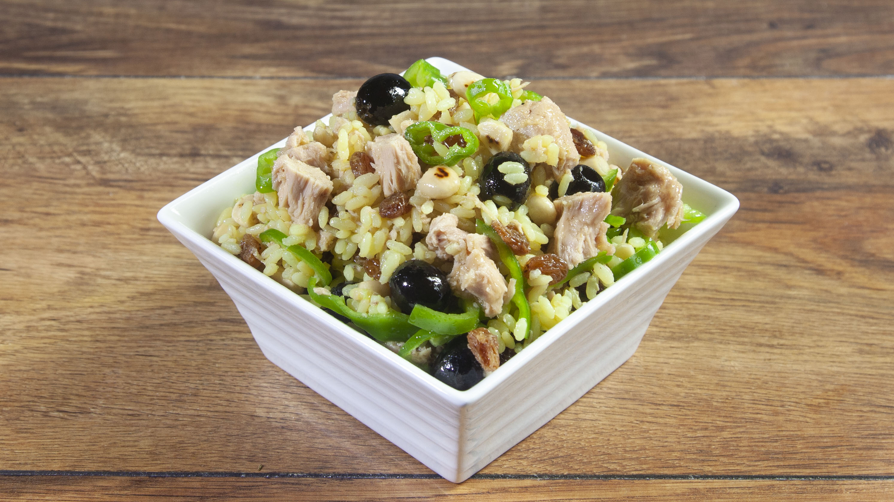 Riso selvaggio con tonno e limone | Cookaround