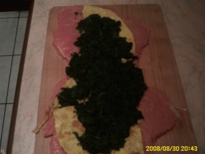Arrosto ripieno con frittata e spinaci | Cookaround