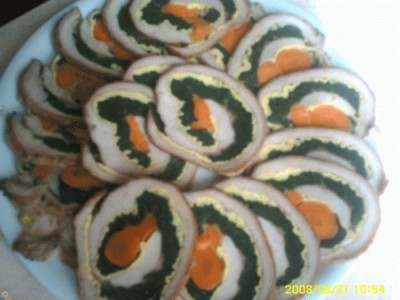 Arrosto ripieno con frittata e spinaci | Cookaround