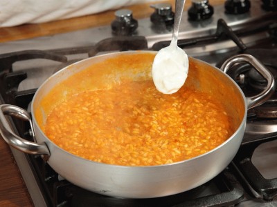 Risotto con crema d'aragosta ricetta di classe | Cookaround